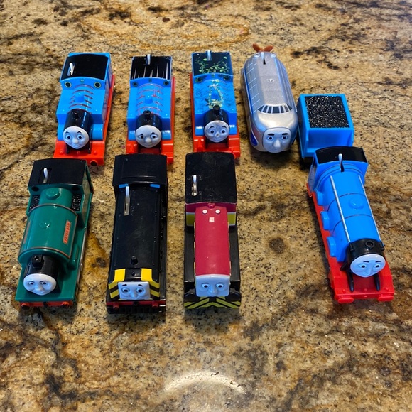 Thomas & Friends | Toys | Eight Motorized Thomas Trains | Poshmark